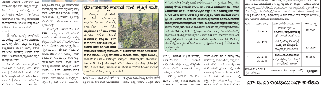 Suddi Bidugade E Paper